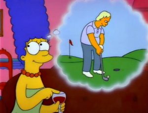 Jack Nicklaus, el golfista con el que fantasea Marge Simpson