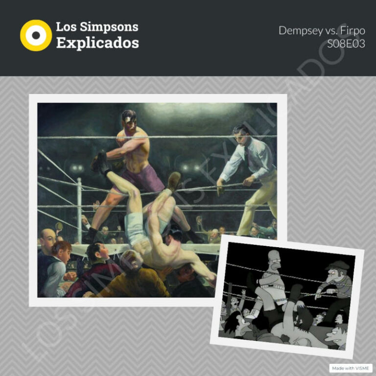Firpo vs. Dempsey vs. Homero | Los Simpsons Explicados